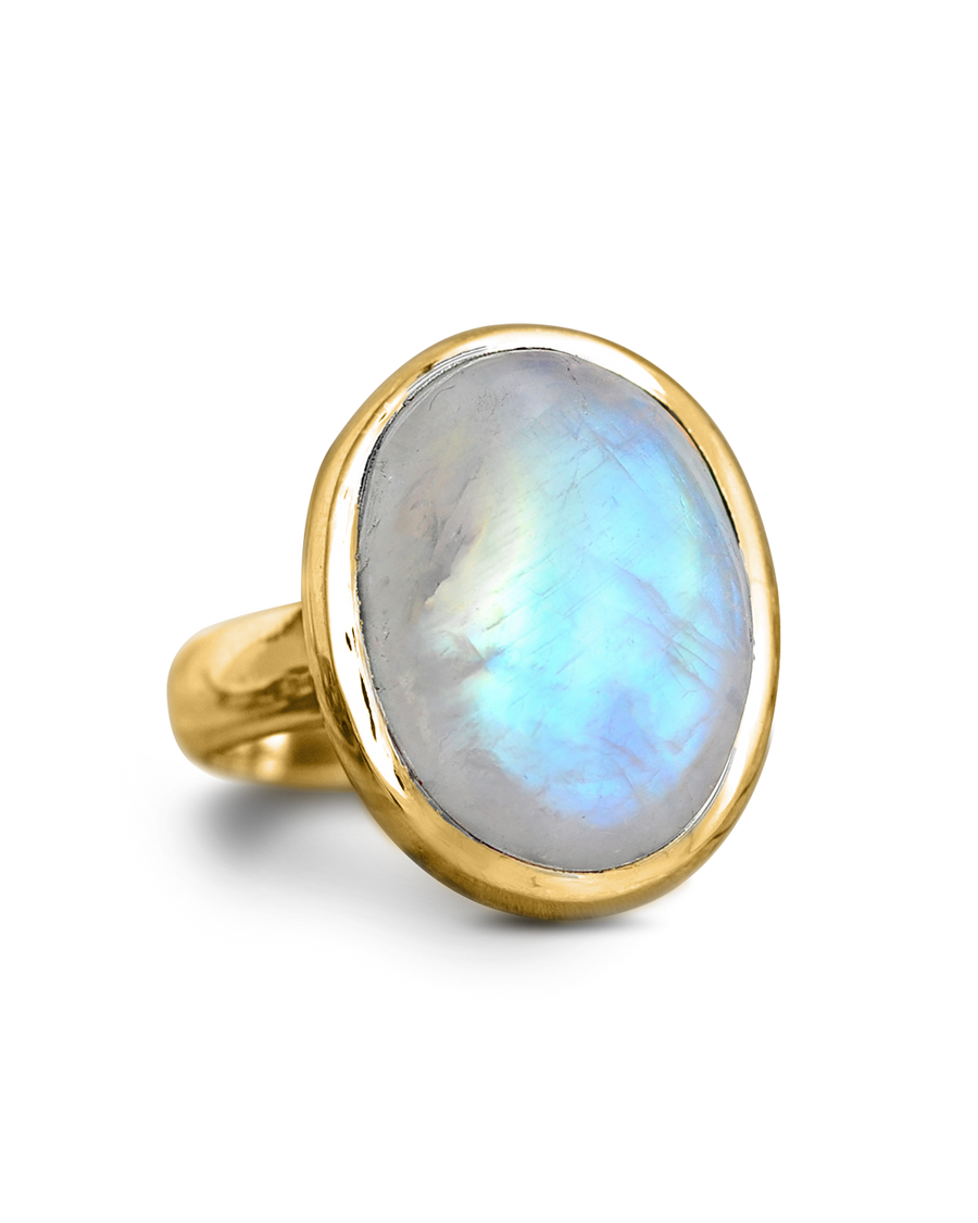 Celestial Moonstone Ring – Boho Magic Jewelry