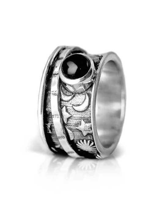 Handmade Moon Rings – Boho Magic Jewelry